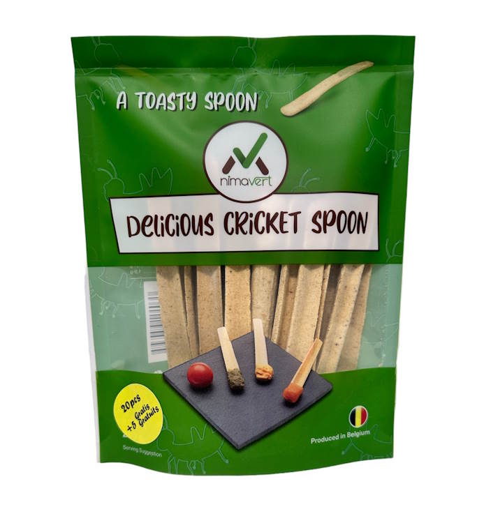 Eetbare krekel lepels 25 stuks